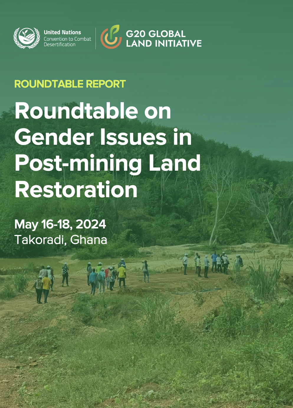 Roundtable on Gender Issues in Post-mining Land Restoration, May 2024, Takoradi, Ghana